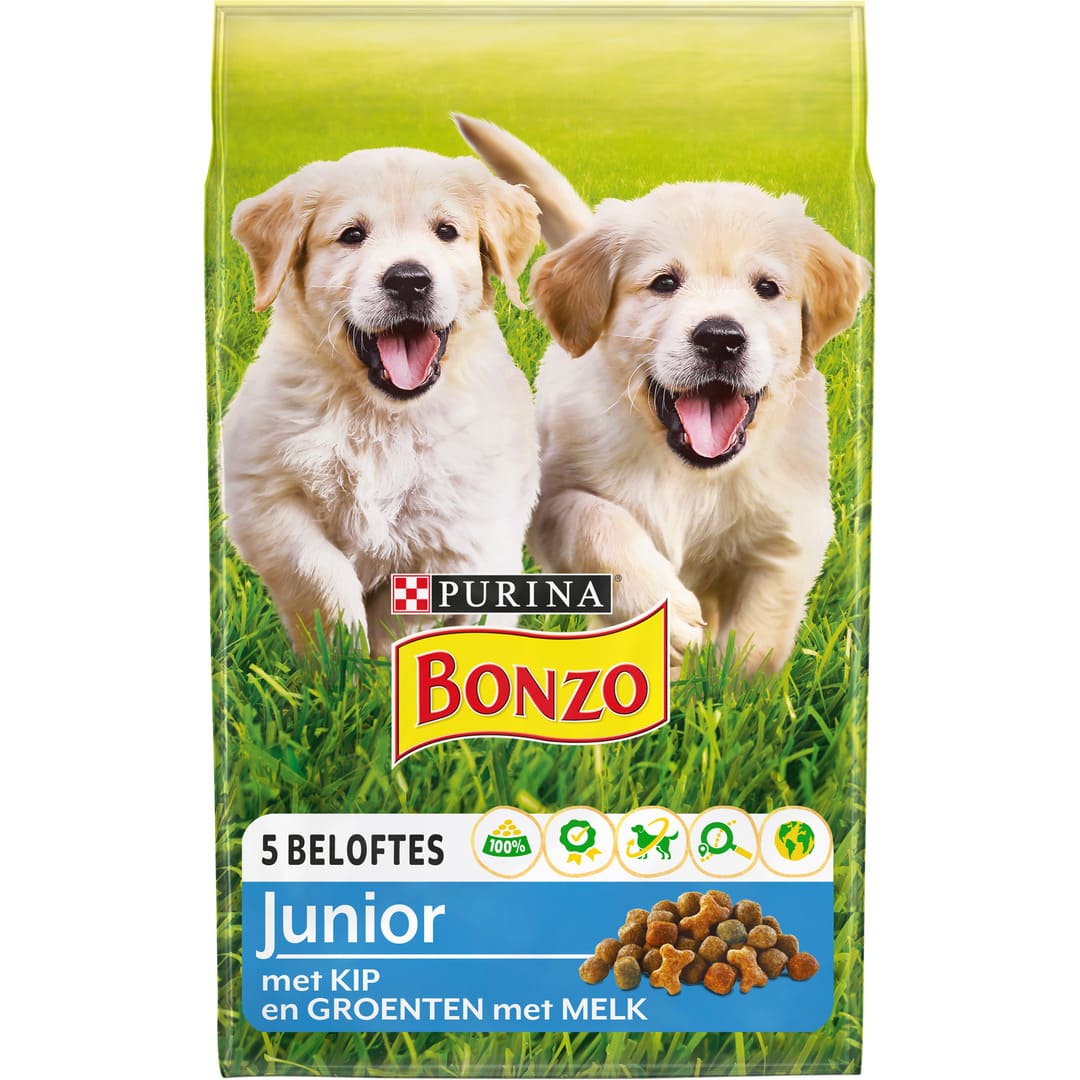 BONZO® hondenbrokken: Junior met Kip voor puppy's | Purina