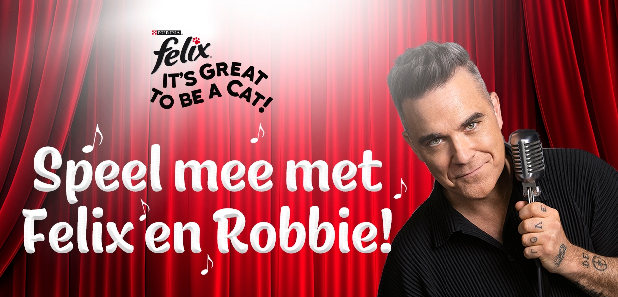 Speel mee met Felix & Robbie| Purina