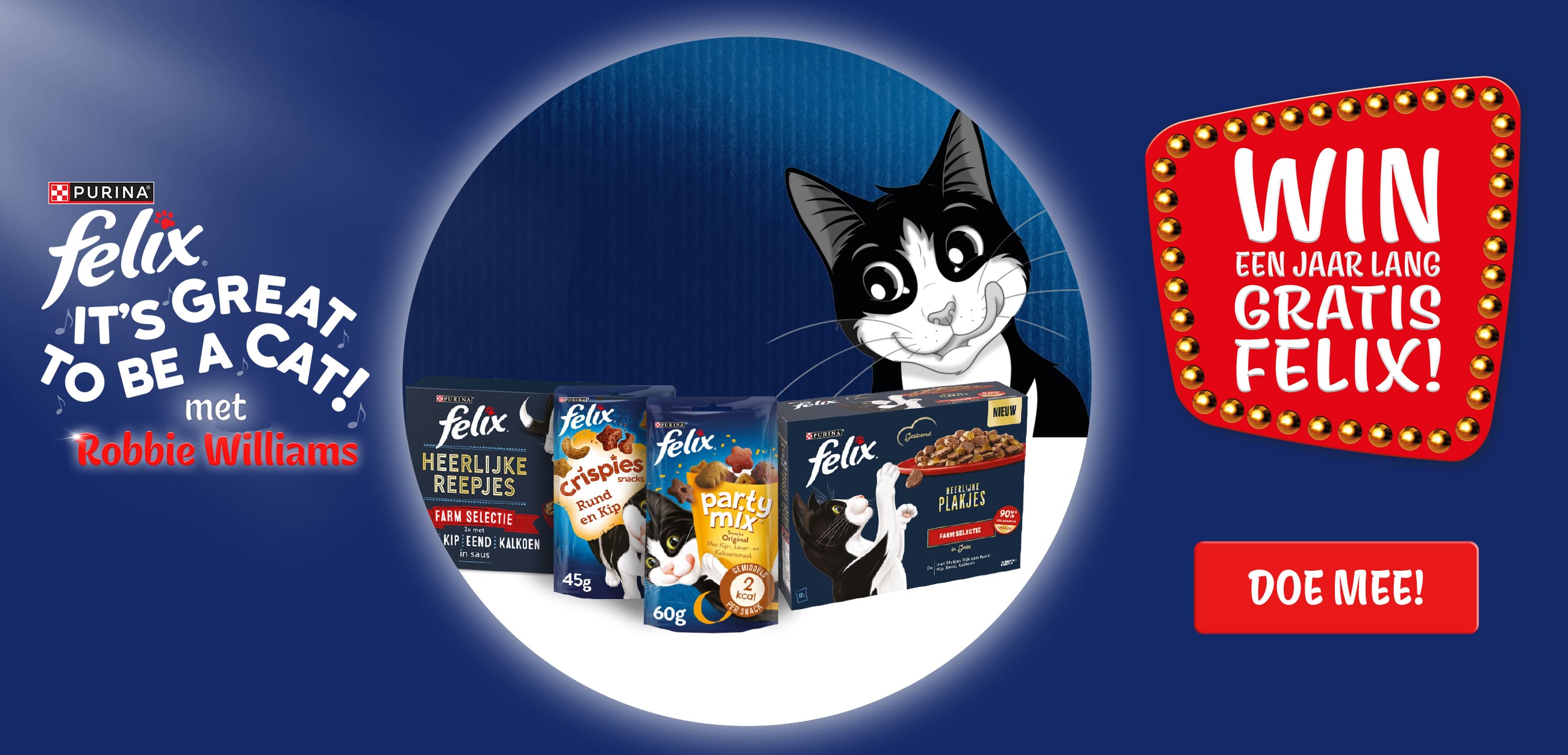 Met Robbie Williams en Felix elke dag, It's Great To Be A Cat! | Purina